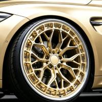 China Custom Internet-famous Hot-Selling 18/19/20/21/22/23/24 Inch, Gold Precision Polishing Process, Deep Lip Widebody Modified for sale