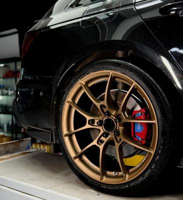 China Custom Forged Wheel 18 19 20 21 22 24 Inch Wheel 5x114.3 5x112 5x130 5x120 6x139.7 Rim for tesla benz bmw audi Forked Type for sale