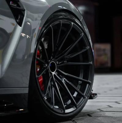 China Deep Concave Custom Forged Car Wheels Aluminum Rims18 19 20 21 22 Inch 5x114.3 5x112 5x110 5x120 Forged Rim for BMW G80 M3 M4 for sale