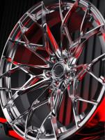 China Maodou Forged Custom 5x114.3 5x120 Chrome Concave Passenger Car Wheels for Bmw Camaro Mustang 370z Infiniti Aluminum Alloy Rims for sale