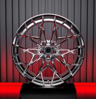 China Maodou Forged Custom 5x114.3 5x120 Chrome Concave Passenger Car Wheels for Bmw Camaro Mustang 370z Infiniti Aluminum Alloy Rims for sale