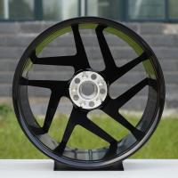 China Maodou Aluminum Alloy Car Wheels 5x112/114.3/120 PCD 18-28 Inch Forged Black Finish TUV/Jewelry/Lifetime Certified Customizable for sale