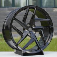 China Maodou Aluminum Alloy Car Wheels 5x112/114.3/120 PCD 18-28 Inch Forged Black Finish TUV/Jewelry/Lifetime Certified Customizable for sale