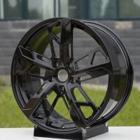 China Maodou Aluminum Alloy Car Wheels 5x112/114.3/120 PCD 18-28 Inch Forged Black Finish TUV/Lifetime Certified Customizable for sale