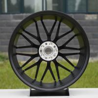 China Maodou Aluminum Alloy Car Wheels 5x112/114.3/120 PCD 18-28 Inch Forged Black Finish TUV/Lifetime Certified ET Values for sale