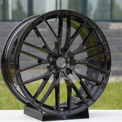 China Maodou Automobile Service Aluminum Alloy Car Wheels 5x112/114.3/120 PCD 18-28 Inch Forged Black Finish TUV/Lifetime Certified for sale