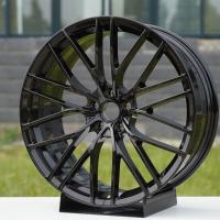 China Maodou Automobile Service Aluminum Alloy Car Wheels 5x112/114.3/120 PCD 18-28 Inch Forged Black Finish TUV/Lifetime Certified for sale