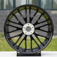 China Maodou Automobile Service Aluminum Alloy Car Wheels 5x112/114.3/120 PCD 18-28 Inch Forged Black Finish TUV/Lifetime Certified for sale