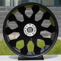 China Maodou Aluminum Alloy Car Wheels 5x112/114.3/120/Custom PCD 18-28 Inch Forged Black Finish TUV Certified ET Values for sale