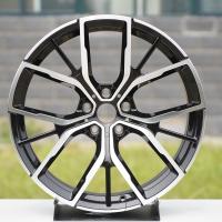 China Maodou Aluminum Alloy Car Wheels 5x112/114.3/120/Custom PCD 18-28 Inch Forged Black Finish TUV/Jewel Certified Customizable for sale