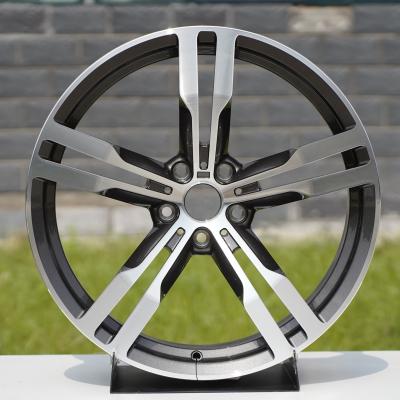 China Maodou Aluminum Alloy Car Wheels 5x112/114.3/120 PCD 18-28 Inch Forged Black Finish TUV/Jewel Certified Customizable for sale