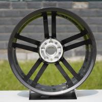 China Maodou Aluminum Alloy Car Wheels 5x112/114.3/120 PCD 18-28 Inch Forged Black Finish TUV/Jewel Certified Customizable for sale