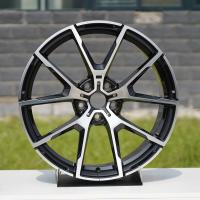 China Maodou Aluminum Alloy Car Wheels 5x112/114.3/120 PCD 18-28 Inch Forged Black Finish TUV/Jewel Certified Customizable for sale