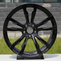 China Maodou Aluminum Alloy Car Wheels 5x112/114.3/120 PCD 18-28 Inch Forged Black Finish TUV/Jewel Certified Customizable for sale