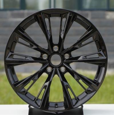 China Maodou Aluminum Alloy Car Wheels 5x112/114.3/120 PCD 18-28 Inch Forged Black Finish TUV/Lifetime Certified J6-J8 Width for sale