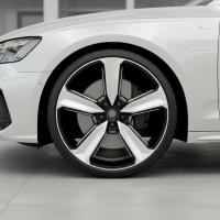 China Maodou Forged Aluminum Alloy Car Wheels 5x112/114.3/120 PCD 18-28 Inch Black Finish TUV/Lifetime Certified Retrofit/Upgrade for sale