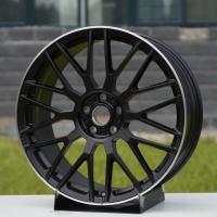 China Maodou Aluminum Alloy Car Wheels 5x112/114.3/120 PCD 18-28 Inch Forged Black Finish TUV/Lifetime Certified Retrofit/Upgrade for sale