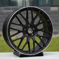 China Maodou Aluminum Alloy Car Wheels 5x112/114.3/120 PCD 18-28 Inch Forged Black Finish TUV/Lifetime Certified Retrofit/Upgrade for sale