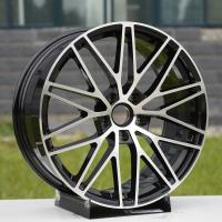 China New Maodou Automobile Service Alloy Aluminum Car Rim Forged Custom Wheel 18/20 Inch Concave Design Black Finish TUV Certified for sale