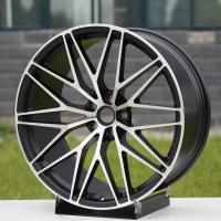China New Maodou Automobile Service Alloy Aluminum Car Rim Forged Custom Wheel 18/20 Inch Concave Design Black Finish TUV Certified for sale