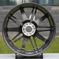 China Maodou Aluminum Alloy Car Wheels 5x112/114.3/120 PCD 18-28 Inch Forged Black Finish TUV Certified Retrofit/Upgrade Quality for sale