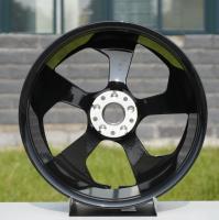 China Maodou Aluminum Alloy Car Wheels 5x112/114.3/120 PCD 18-28 Inch Black Finish TUV/Lifetime Certified Retrofit/Upgrade Quality for sale