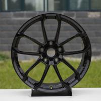 China Maodou Automobile Service Aluminum Alloy Car Wheels  PCD 18-28 Inch Forged Black Finish TUV/Lifetime Certified for sale