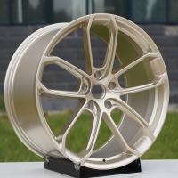 China Maodou Aluminum Alloy Car Wheels 5x112/114.3/120 PCD 18-28 Inch Forged Black Finish TUV/Lifetime Certified Retrofit/Upgrade for sale