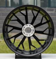 China Maodou Aluminum Alloy Car Wheels 5x112/114.3/120 PCD 18-28 Inch Forged Black Finish TUV Certified Retrofit/Upgrade Quality for sale