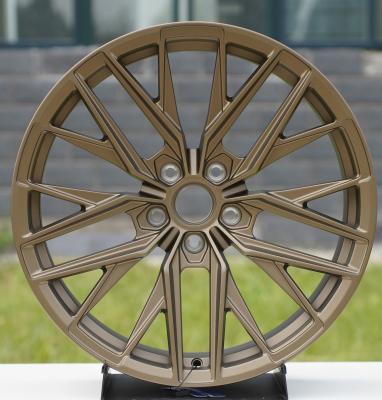 China Maodou Aluminum Alloy Car Wheels 5x112/114.3/120 PCD 18-28 Inch Forged Black Finish TUV Certified Retrofit/Upgrade Quality for sale