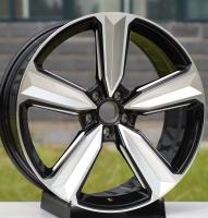 China Edamame Maodou Forged Aluminum Alloy Wheels 19-22 Inch Black Finish TUV Certified Retrofit/Upgrade with Customizable PCD for sale