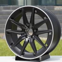 China Maodou Aluminum Alloy Car Wheels 5x112/114.3/120 PCD 18-28 Inch Forged Black Finish TUV/Lifetime Certified Retrofit/Upgrade for sale
