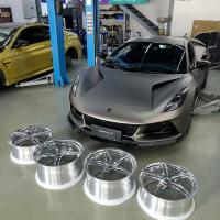 China Customized Maodou 18-Inch 22-Inch Forged Aluminum Alloy Wheels High Quality Black Finish PCD 112-120 TUV Certified for for sale