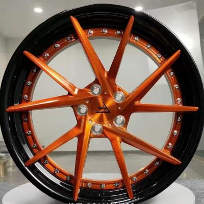 China Maodou Edamame Luxury 15-22 Inch Forged Aluminum Wheels 19 X10.5 5 X114.3 Mustang 5x112 New Black Finish TUV Retrofit/Upgrade for sale