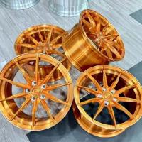 China Maodou Edamame Luxury 15-22 Inch Forged Aluminum Wheels 19 X10.5 5 X114.3 Mustang 5x112 New Black Finish TUV Retrofit/Upgrade for sale