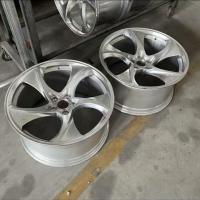 China Maodou Automobile Service Alloy Aluminum Forged Wheels 5x112/5x114.3 15-23 Inch Black TUV Certified High Performance Sports for sale