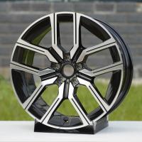 China Maodou Aluminum Alloy Car Wheels 5x112/114.3/120 PCD Customizable 18-28 Inch Forged Black Finish TUV Certified ET Values for sale