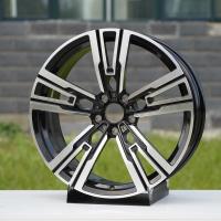 China Maodou Aluminum Alloy Car Wheels 5x112/114.3/120 PCD Customizable 18-28 Inch Forged Black Finish TUV Certified ET Values for sale