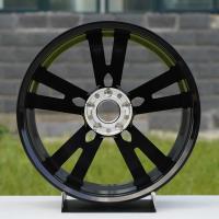 China Maodou Aluminum Alloy Car Wheels 5x112/114.3/120 PCD Customizable 18-28 Inch Forged Black Finish TUV Certified ET Values for sale