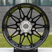 China Maodou Aluminum Alloy Car Wheels 5x112/114.3/120 PCD 18-28 Inch Forged Black Finish TUV Certified Retrofit/Upgrade Quality for sale