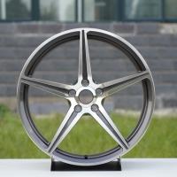China Maodou Aluminum Alloy Car Wheels 5x112/114.3/120 PCD 18-28 Inch Forged Black Finish TUV/Lifetime Certified Retrofit/Upgrade for sale