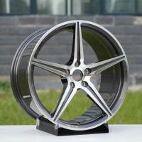 China Maodou Aluminum Alloy Car Wheels 5x112/114.3/120 PCD 18-28 Inch Forged Black Finish TUV/Lifetime Certified Retrofit/Upgrade for sale