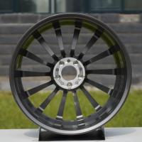 China Maodou Aluminum Alloy Car Wheels 5x112/114.3/120 PCD 18-28 Inch Forged Black Finish TUV/Lifetime Certified Retrofit/Upgrade for sale
