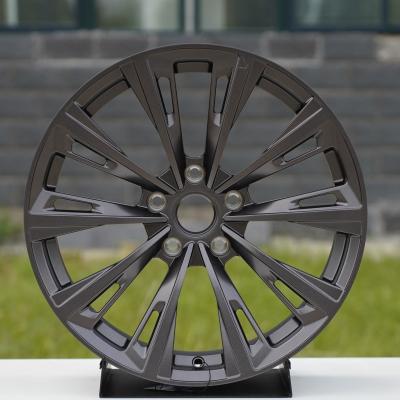China Maodou Aluminum Alloy Car Wheels 5x112/114.3/120 PCD 18-28 Inch Black Finish TUV Certified Retrofit/Upgrade Quality for sale
