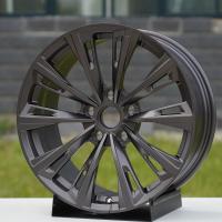China Maodou Aluminum Alloy Car Wheels 5x112/114.3/120 PCD 18-28 Inch Black Finish TUV Certified Retrofit/Upgrade Quality for sale