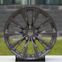 China Maodou Aluminum Alloy Car Wheels 5x112/114.3/120 PCD 18-28 Inch Black Finish TUV Certified Retrofit/Upgrade Quality for sale