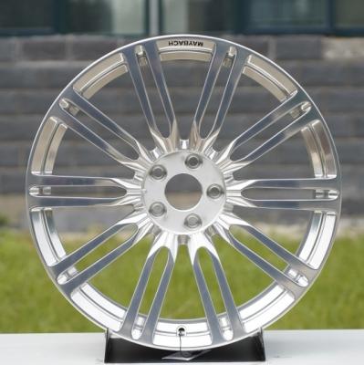 China Maodou Aluminum Alloy Car Wheels 5x112/114.3/120 PCD 18-28 Inch Forged Black Finish TUV Certified Customizable Retrofit/Upgrade for sale