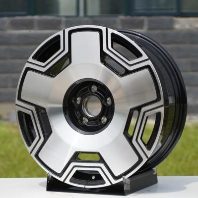China Maodou Aluminum Alloy Car Wheels 5x112/114.3/120 PCD 18-28 Inch Forged Black Finish TUV Certified Customizable Retrofit/Upgrade for sale