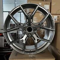 China Maodou Automobile Service Custom Forged Alloy Auto Rims Retrofit/Upgrade Model 18-22 J6-J8 Width Black Finish CNC Precision TUV for sale