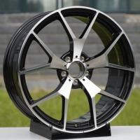 China Maodou Aluminum Alloy Car Wheels 5x112/114.3/120 PCD 18-28 Inch Forged Black Finish TUV Certified Retrofit/Upgrade Quality for sale